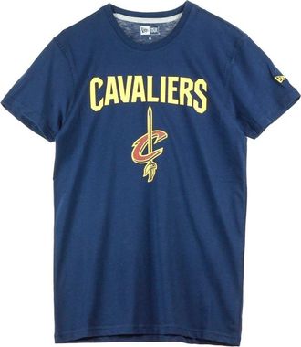 New Era Team Logo Obsidian Blue Tee - - Tops - Herren - Blau - XS
