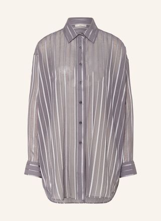 Remain Remain Oversized-Hemdbluse grau