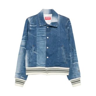 Kenzo Homme, Vestes, Bleu, Taille: L Veste en jean