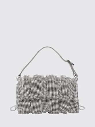 Benedetta Bruzziches Iris Mini-Tasche aus Metall-Mesh mit Kristallen