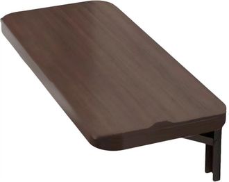 Generic An Der Wand Montierter, Zusammenklappbarer Computertisch, Schwebender Schreibtisch for Kleine R&auml;ume, Platzsparender Lerntisch Aus Holz, 50 Kg Tragf&auml;hi