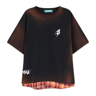 Barrow T-Shirt mit Rundhalsausschnitt - - Tops - Herren - Schwarzk - M