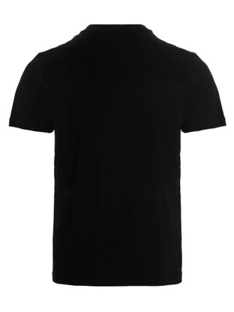 Diesel Logo-Embroidered Cotton Jersey T-Shirt - Black