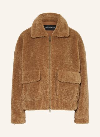 Darling Harbour Darling Harbour Teddyfell-Jacke braun
