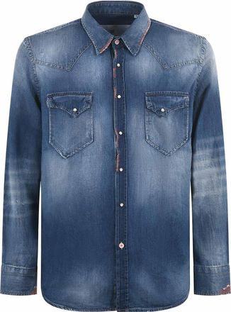 PMDS Premium Mood Denim Superior Hemd - Denim