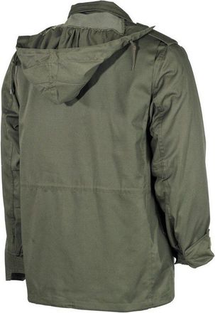 MFH Outdoorjacke US Feldjacke M65, oliv, m. auskn. Steppfutter