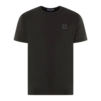 Stone Island T-Shirt Teint en Pi&egrave;ce - Homme - Tops - Gris - Taille: 2XL