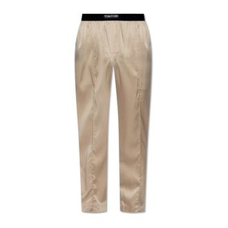 Tom Ford Seidenpyjamahose - - Nightwear & Lounge - Herren - Beige - XL