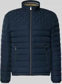 Christian Berg Steppjacke mit Reißverschlusstaschen