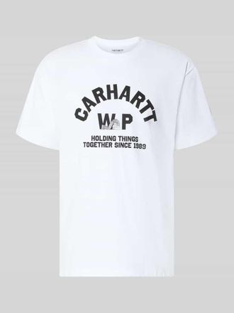 Carhartt Work in Progress Regular Fit T-Shirt aus reiner Baumwolle Modell Column