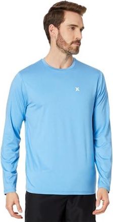 Hurley Lycra &agrave; Manches Longues pour Homme - UPF Hybride Quotidien, Bliss Blue, S