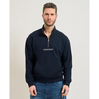 Guess Sweat homme avec demi-zip