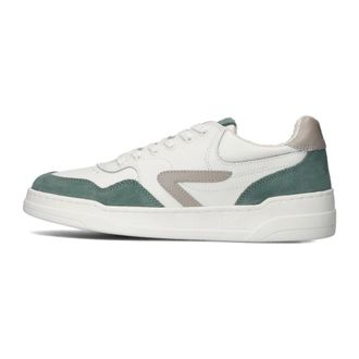 HUB Wei&szlig;e Low-Top-Sneakers - - Shoes - Herren - Mehrfarbig - 44 EU