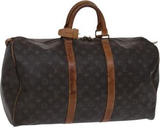 Louis Vuitton Pre-owned Toile sacs-louis-vuitton - Femme - Pre-owned - Brun - Taille: ONE Size