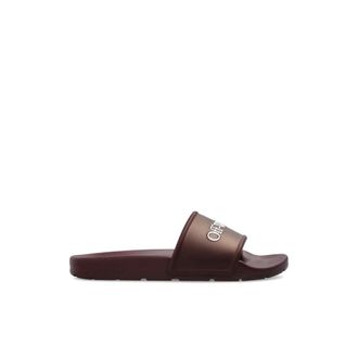 Off-white Slides Bookish - Femme - Chaussures - Rouge - Taille: 36 EU