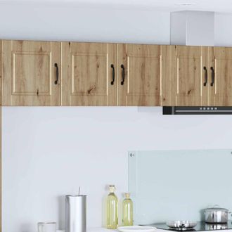 vidaXL vidaXL Armoire de cuisine avec &eacute;tag&egrave;re Ch&ecirc;ne artisanal 80 x 31 x 40 cm