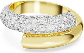 Swarovski Femme, Accessoires, Jaune, Taille: 50 MM Bague Dextera