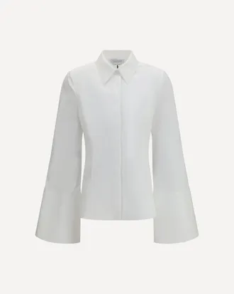 Gabriela Hearst Jataya Fitted Cotton Shirt Female 42