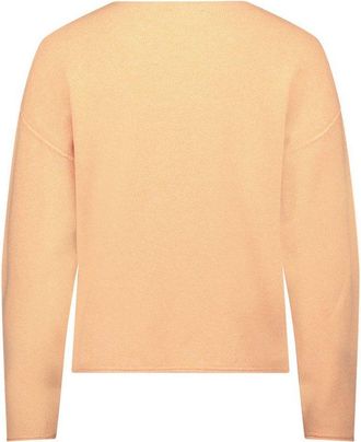 Cartoon Strickpullover Damen mit Rundhalsausschnitt (1-tlg)