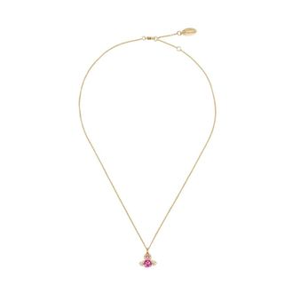 Vivienne Westwood Ismene Drop Pendant Necklace - - Accessories - Damen - Rosa - ONE SIZE