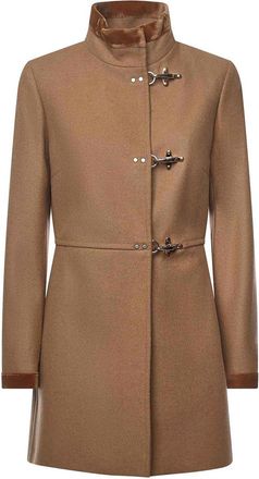 Fay Manteau Au Genou - Beige