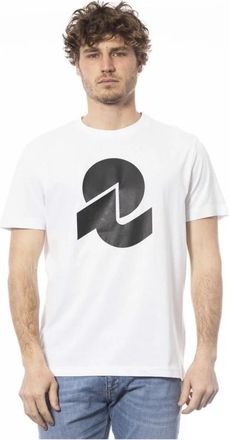 Invicta Wei&szlig;es Baumwoll Herren T-Shirt - - Tops - Herren - Wei&szlig; - L