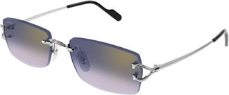 Cartier Stilvolle Sonnenbrille f&uuml;r schicken Look - - Accessories - unisex - Grau - 56 MM