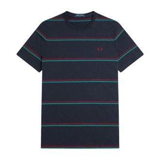 Fred Perry Homme, Tops, Bleu, Taille: XL T-shirts