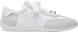 Roger Vivier Viv Low Strass Sneaker - - Shoes - Damen - Wei&szlig; - 41 EU