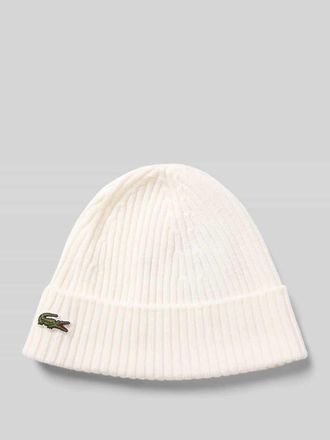 Lacoste M&uuml;tze aus reiner Wolle