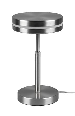 Trio Leuchten LED Tischleuchte Franklin 526510107, Metall Nickel matt, inkl. 6 Watt LED