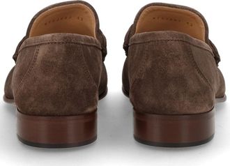 Valentino Garavani VLogo Signature Leather Loafer - Brown
