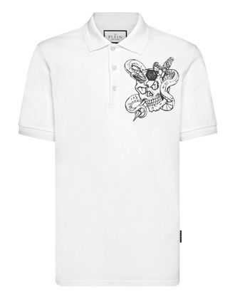 Philipp Plein Poloshirt Snake