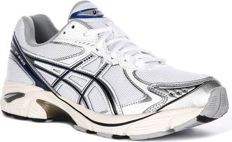 Asics Asics GT-2160 Herren Segmented Gel Tech Wave Runner Sneaker, Wei&szlig; Marineblau, 7.5 UK Men/ 8 UK Women