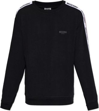 Moschino Sweatshirt mit Logo - - Sweatshirts & Hoodies - Herren - Schwarzk - XL