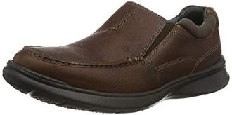 Clarks Homme Cotrell Free, Cuir De Tabac, 40 EU Large