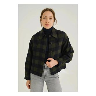 Sacrécoeur Veste Balma Holly Carreaux Laine Sacrécoeur