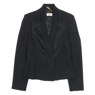 Elisabetta Franchi Femme, Vestes, Noir, Taille: 40 FR Blazers