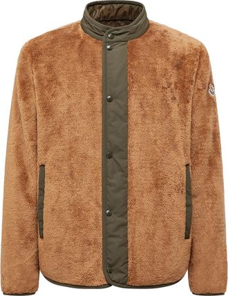 Moncler Veste matelassée courte réversible en teddy Rentignat