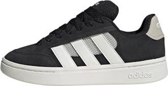 adidas Femme Grand Court Alpha Shoes, Core Black/Off White/Wonder Alumina, 43 1/3 EU