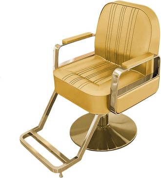 Generic Klassischer A12 Liege-Friseurstuhl mit 360&deg;-Drehfunktion f&uuml;r Friseursalons und Tattoo-Styling
