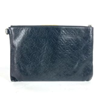 Burberry Pre-owned Leder clutches - - Pre-owned - Damen - Schwarzk - ONE SIZE