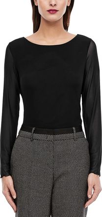 s.Oliver Black Label s.Oliver Damen 150.11.899.12.130.2041206 T-Shirt, 9999 schwarz, 34