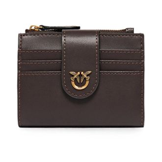 Pinko Pinko, Femme, Accessoires, Brun, Taille: ONE Size Portefeuilles et porte-cartes