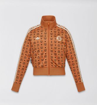 MCM adidas x FC Bayern x MCM Trainingsjacke COGNAC POLYESTER BLEND