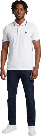 Lyle & Scott Poloshirt f&uuml;r Herren (Wei&szlig;/Schwarz)