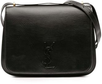 Saint Laurent Hobo Bags - Medium Smooth Calfskin Spontini Crossbody - Gr. unisize - in Schwarz - f&uuml;r Damen
