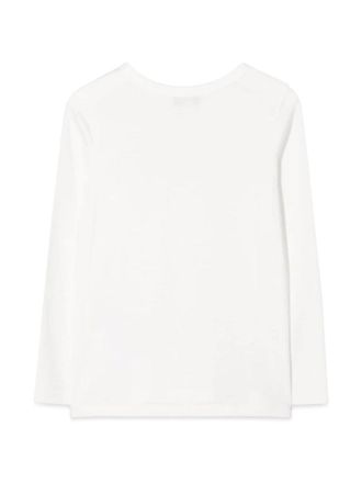 Lanvin Logo-Embroidered Cotton-Modal Blend T-Shirt - White