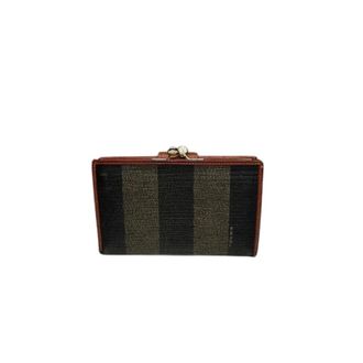 Fendi Portefeuille Vintage Pre-owned - Femme - Pre-owned - Brun - Taille: ONE Size