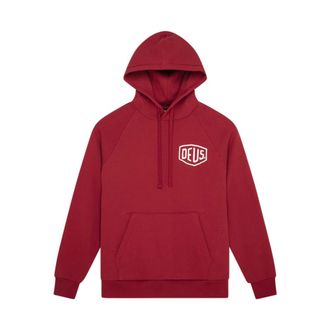Deus Herren, Sweatshirts & Hoodies, Rot, LGr&ouml;&szlig;e